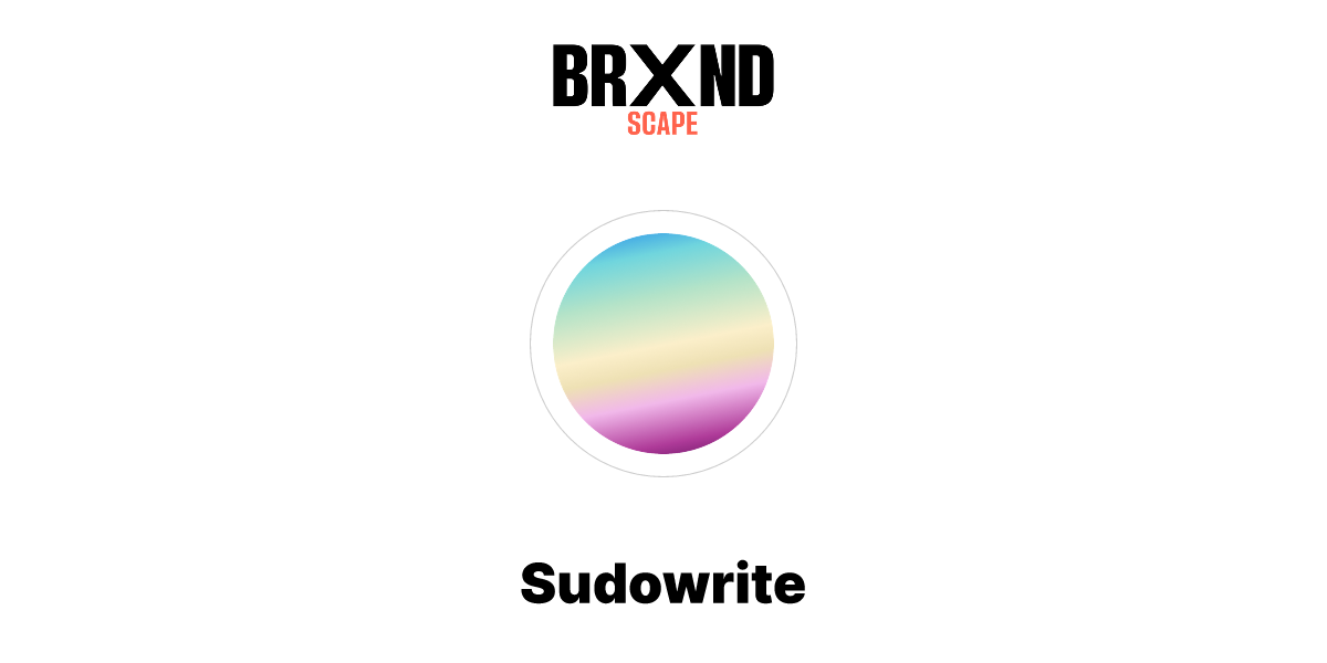 Sudowrite | BrXnd.ai Landscape